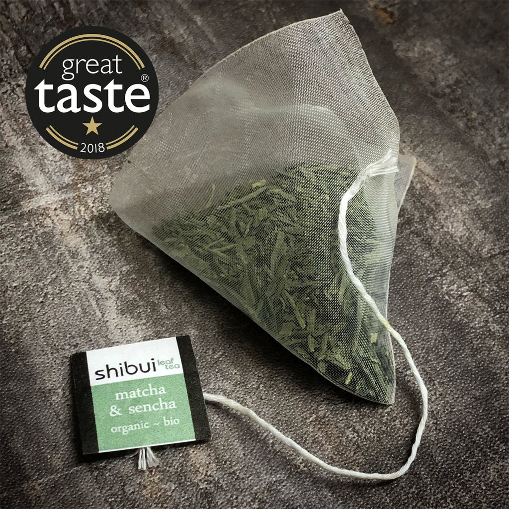 Matcha & Sencha - Whole Leaf Pyramid Bags – Shibui Tea Wholesale